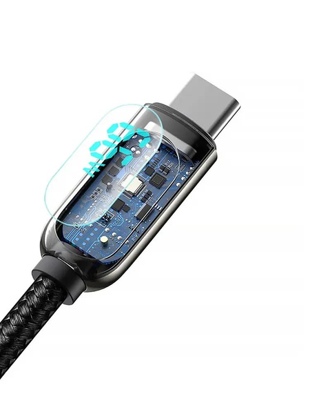 Кабель Baseus Display Fast Charging Data Cable USB to Type-C 66W (1m)
