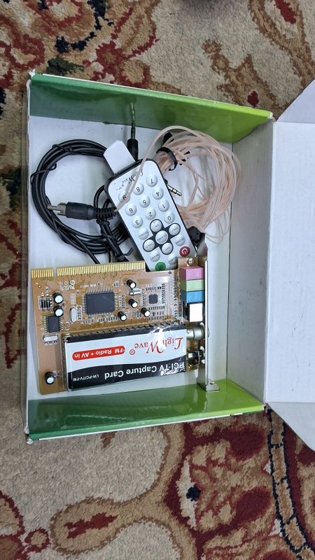Ты карта PCI TV capture card