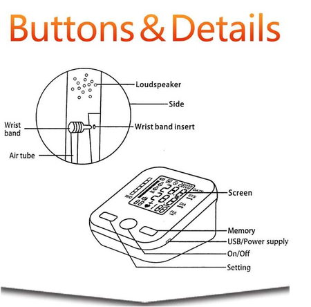 Tonometer, for blood pressure