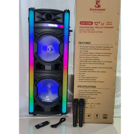 Kalonka Avcrowns CH1286 / 200W / 110sm / Караоке / Калонка /