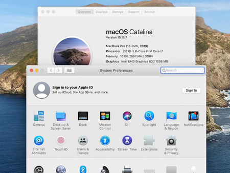2019 · MacBook Pro · i7 · 2.6GHz · 16GB · 512GB SSD · 16