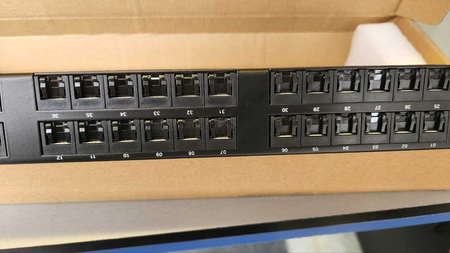 Сетевая LAN Патчпанель, Патч-панель, Патч панель  48 портов 5E