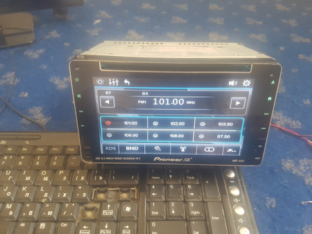Pioneer video magnitola 500000