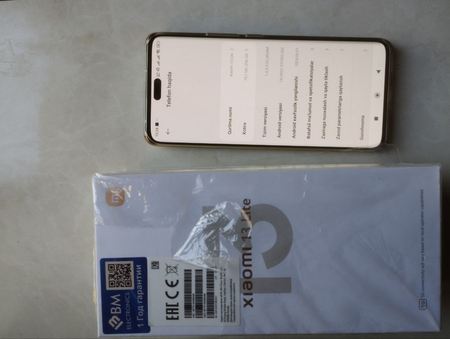 Xiaomi 13 lite 256 gb redmi telefon yengide