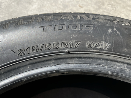 Шины «bridgestoun” 215/55R17 94V