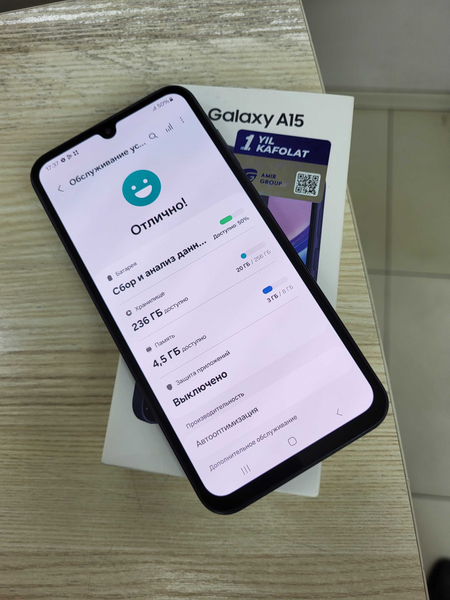 Samsung A15 256GB IDEAL 1 Oylik Yengide