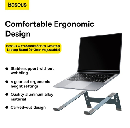 Baseus подставка для ноутбука UltraStable Series Laptop Stand
Desktop