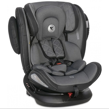 Автокресло детское от 0 до 36 кг Lorelli Aviator isofix black&darkgrey