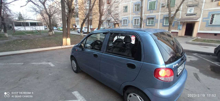 Матиз Евро 2009 синий
