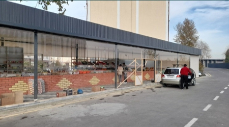 Прозрачный Баннер Prozrashni  Banner tent