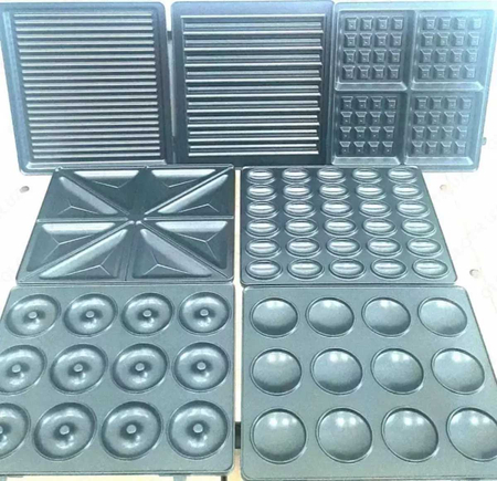 Вафельница 7 в 1 Sonifer SF-6144 7шт подносов для приготовления новый!
