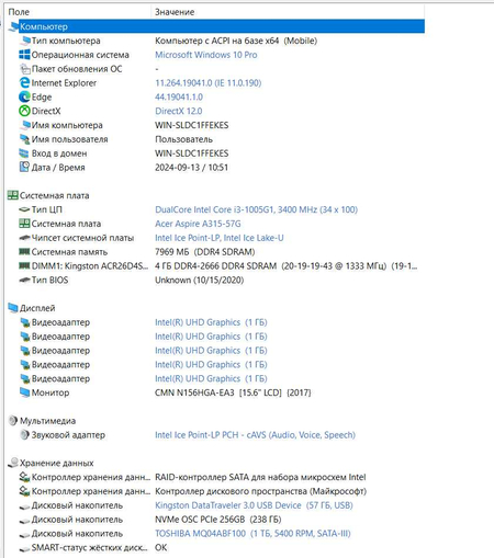 ноутбук HP Pavilion 15