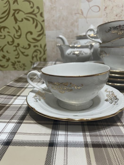 Продается чехословацкий чайный сервиз