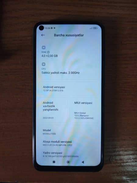 SOTILADI:Redmi not 9