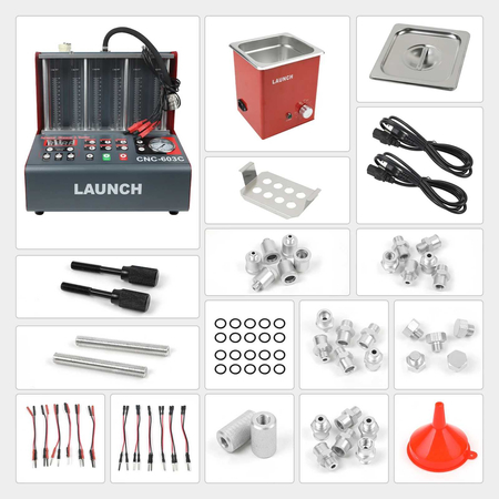 Launch CNC-603C тестирования и очистки инжекторов легковых автомобилей