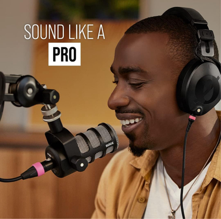 RODE PODMIC XLR - Cardioid Dynamic Микрофон Подкаст Профессиональный