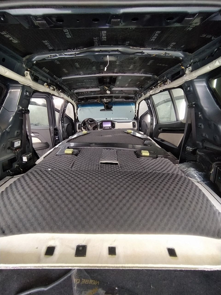 Chevrolet Trailblazer комплексная шумоизоляция
