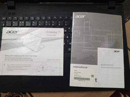 Acer noutbuk deyarli yangi