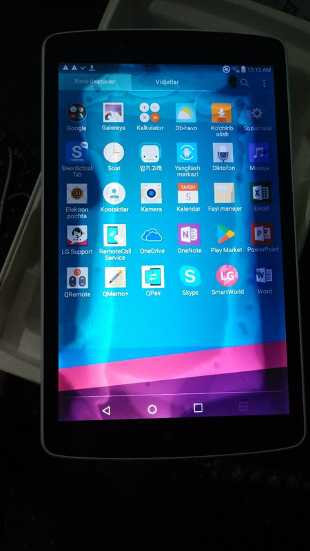 LG planshet yangi 32 gb