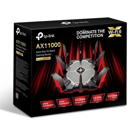 Трёхдиапазонный игровой Wi‑Fi роутер AX11000 с поддержкой Mesh