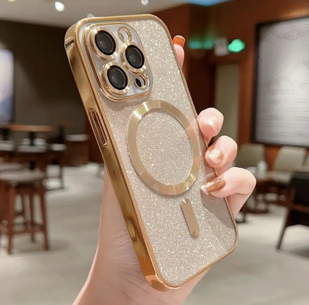 Женский чехол для iPhone 14 Pro Max Gold
