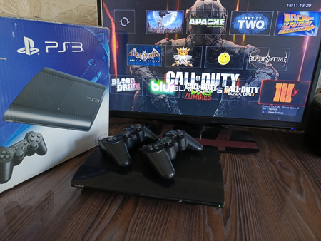 Ps3 super slim 500gb +95 игры