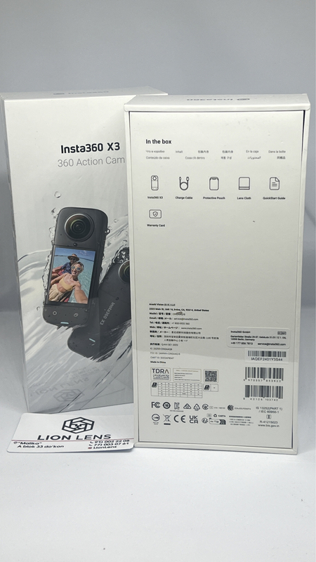 Insta360 X3 есть в наличии