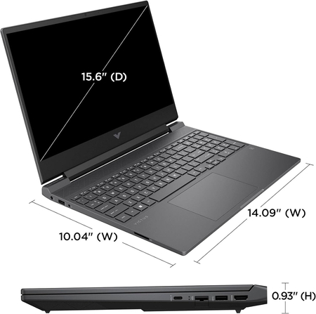 HP Gaming Victus 15 (R5-7535HS/RTX 2050) ОЗУ DDR5 8 GB | SSD 512 GB