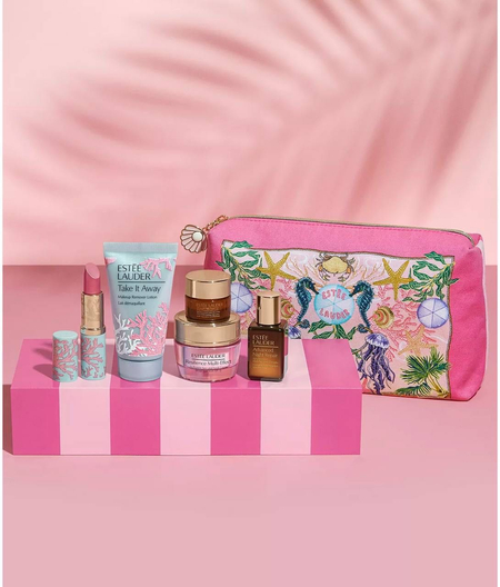 Estée Lauder подарочный набор с сумочкой 6 компонентов