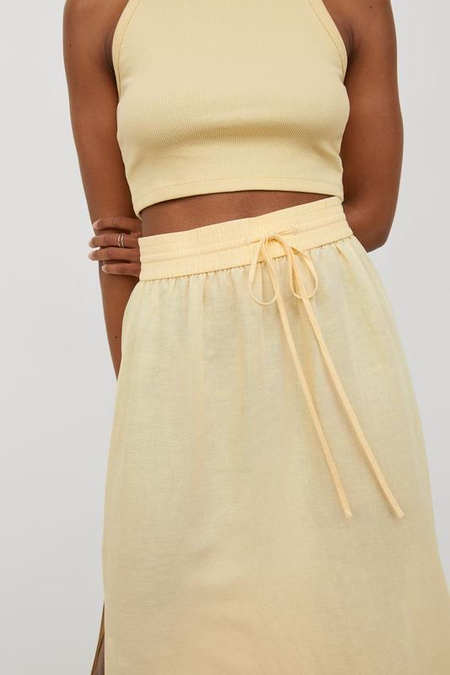 Юбка лён от H&M