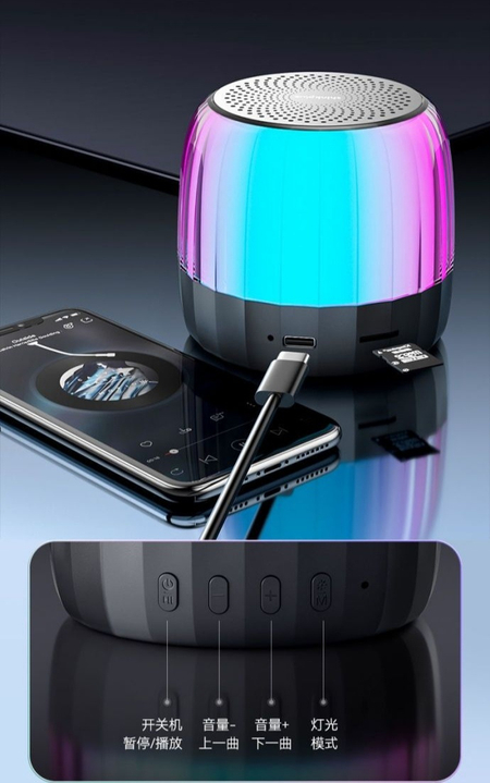 Блютуз колонка Lenovo K3 PLUS водонепроницаемый