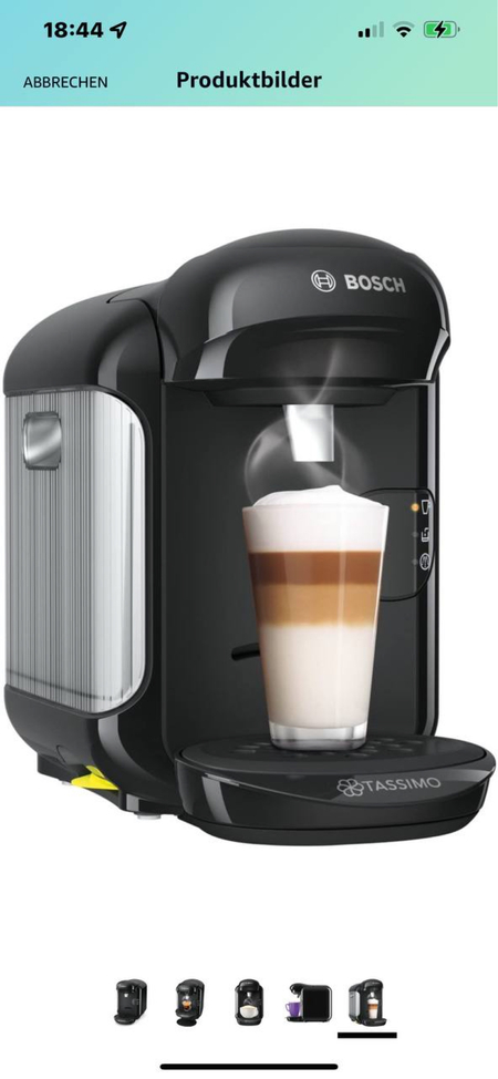 Капсульная кофеварка Bosch Tassimo Happy TAS1002V