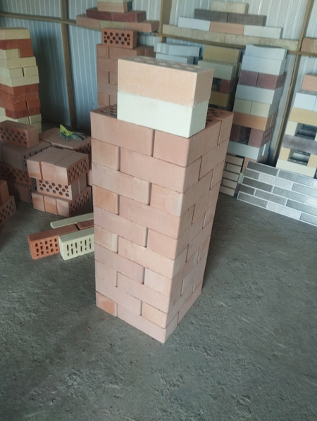 Облицовка кирпич .керамической Размер 9×12×25   6×12×25. Икки хил ранг
