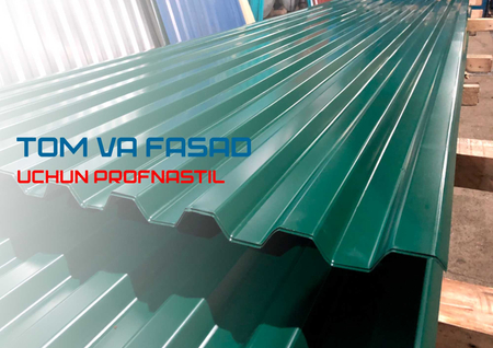 Optom profnastil seh + dostavka tashkent