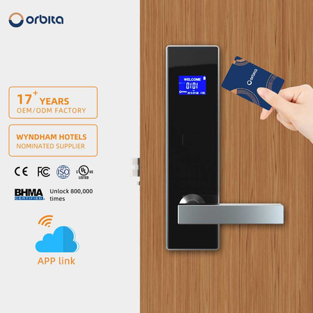 Электронный карточный замок для гостиниц ORBITA E-4041
