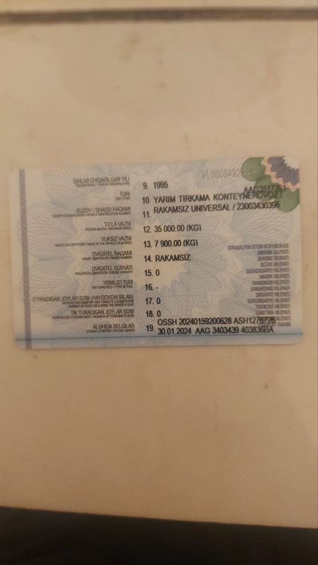 Sirochni sotiladi qolgan ma\\\'lumotlar telda