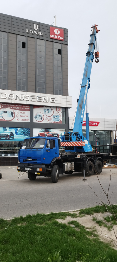 Автокран хизмати ( услуга Автокран ) 25 тон 28м