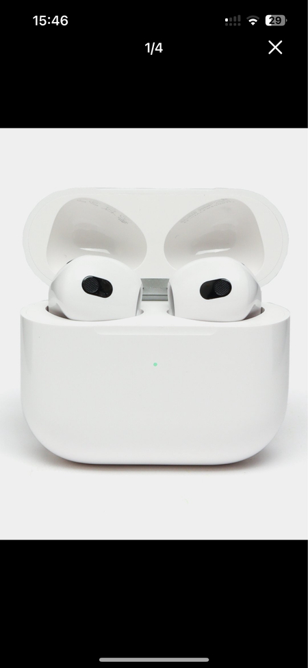 Безпроводные наушники Pods 3 сенсорные, + чехол в подарок, IOS/Android