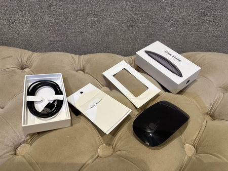 * Apple Magic Mouse 2 A1657 Space Gray оригинал почти новая в полном к