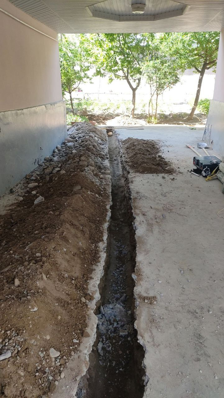 Beton buzamiz.tiranshey kovlaymiz