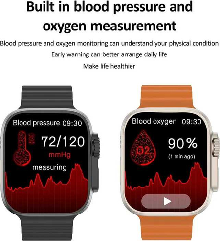 Умные часы, smart watch X9 ULTRA, супер качество, смарт часы, Белый