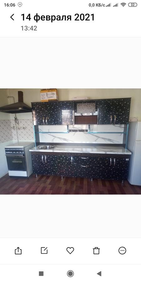 Kuhinni mebel laminat akril