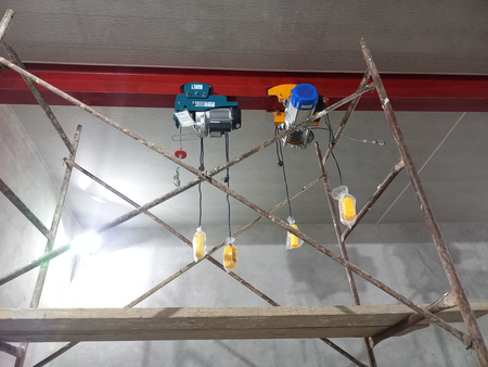220v Telfer o‘rnatish. Телфер установка 220в