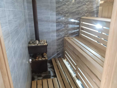 Dacha qishki sovuĝlada isiĝ dam olish uchun mòljalangan joyimiz