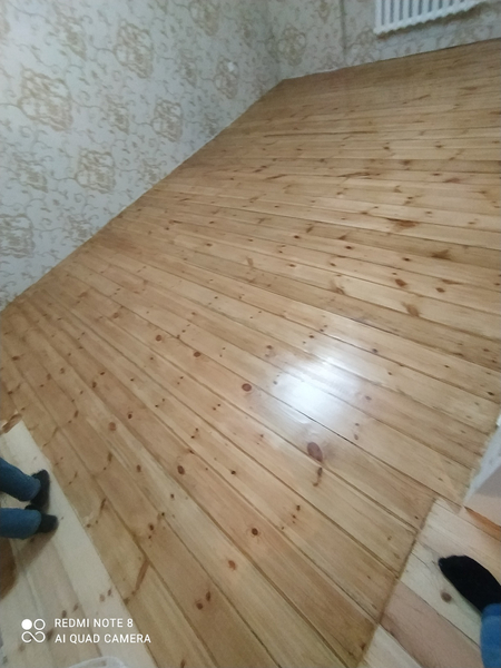 Шлифовка пол паркент