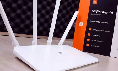 Mi Wi-Fi router 4A gigabit lan