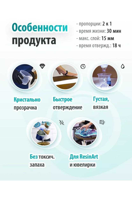 Эпоксидная смола для творчества 300г