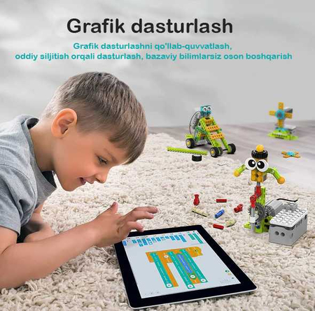 Makerzoid Robot Master (6-10 yoshli bolalar uchun)