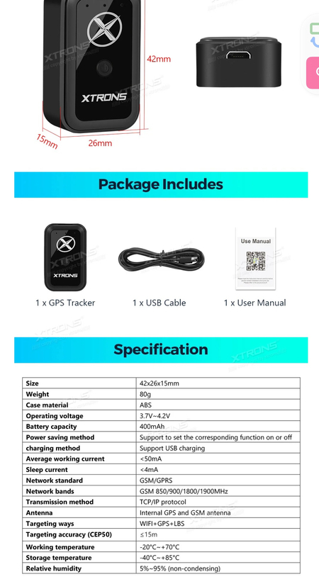 GPS Tracker автомобиль мотоцикл итд