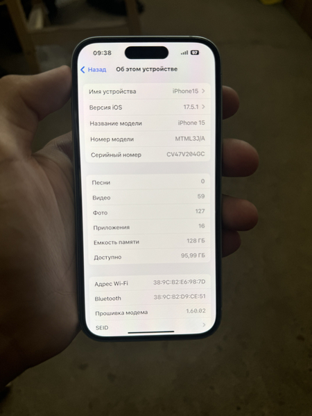 Iphone 15 holat ideal